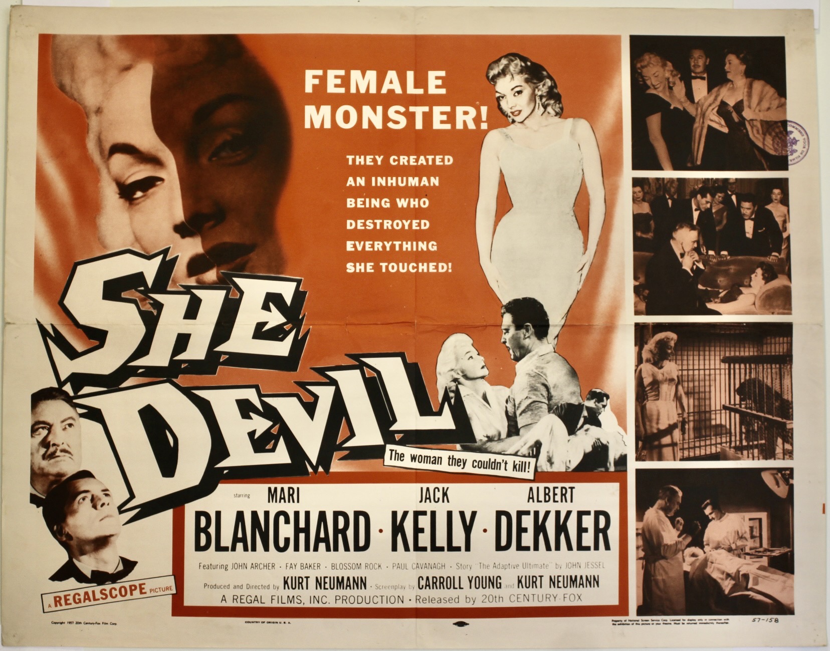 She Devil 1957 | Posters Details | Four Color Comics