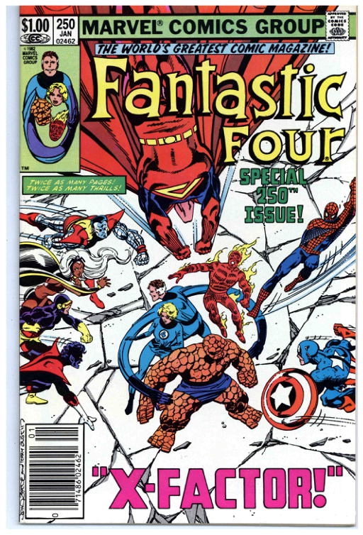 Fantastic Four / Issue #250 | Sold Details | Four Color Comics