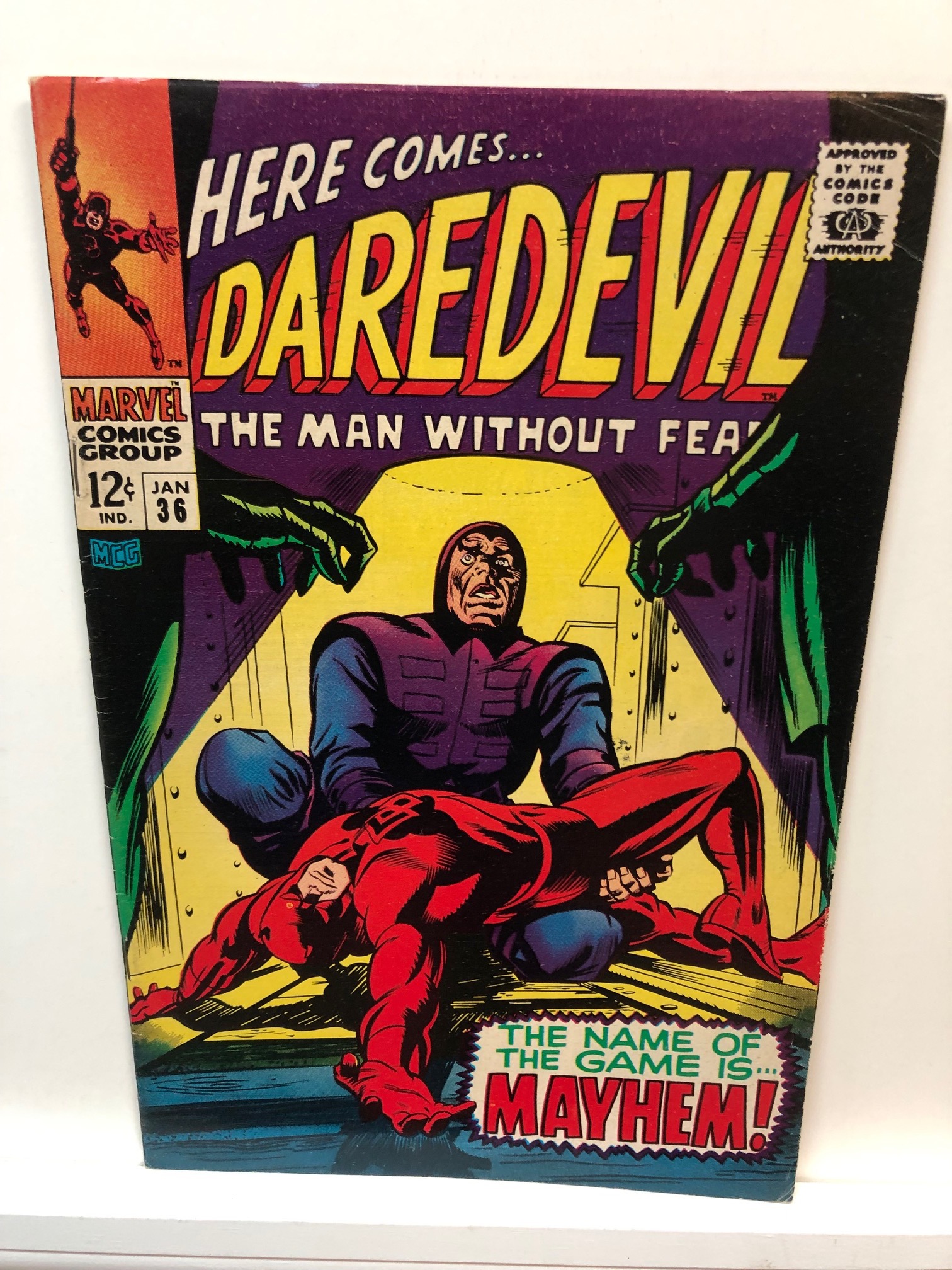 Daredevil / Issue #36 | Comics Details | Four Color Comics