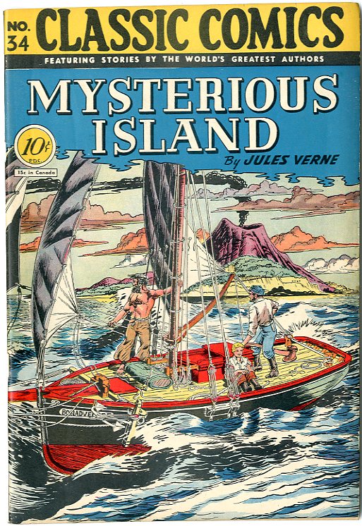 Classic Comics / Issue #34 | Comics Details | Four Color Comics