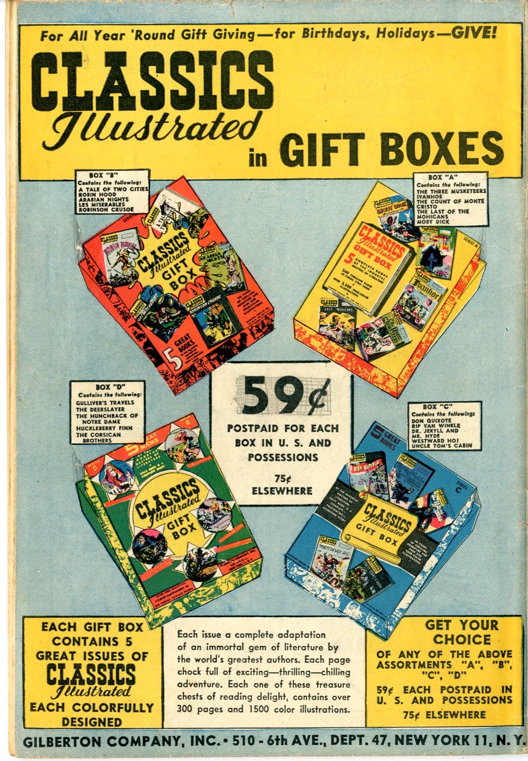 Classics Illustrated / Issue #38 | Comics Details | Four Color Comics