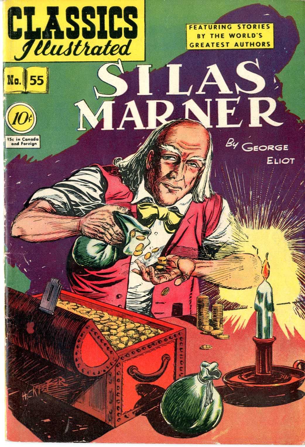 Classics Illustrated / Issue #55 | Comics Details | Four Color Comics