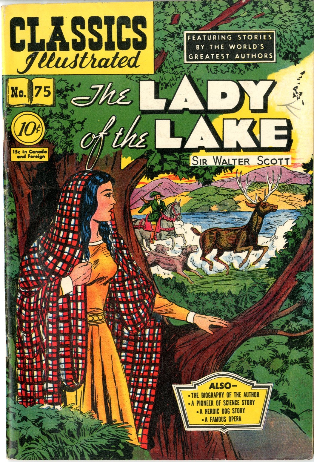 Classics Illustrated / Issue #75 | Comics Details | Four Color Comics