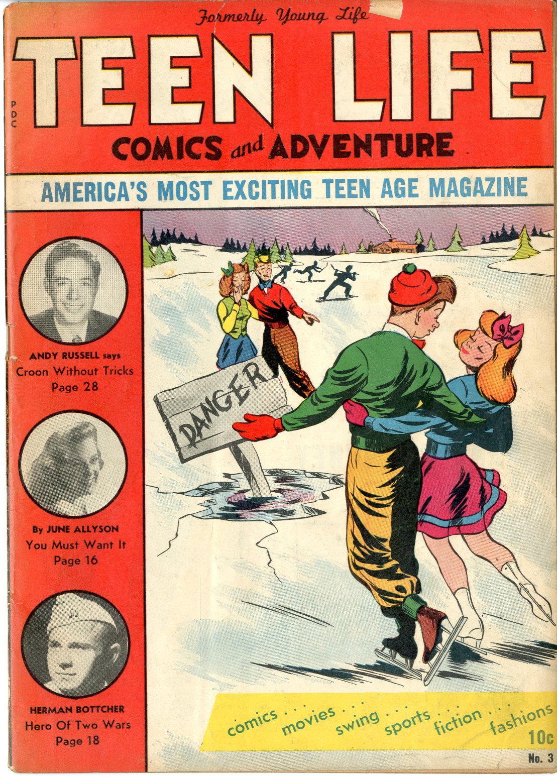 Teen Life Comics / Issue #3 | Comics Details | Four Color Comics