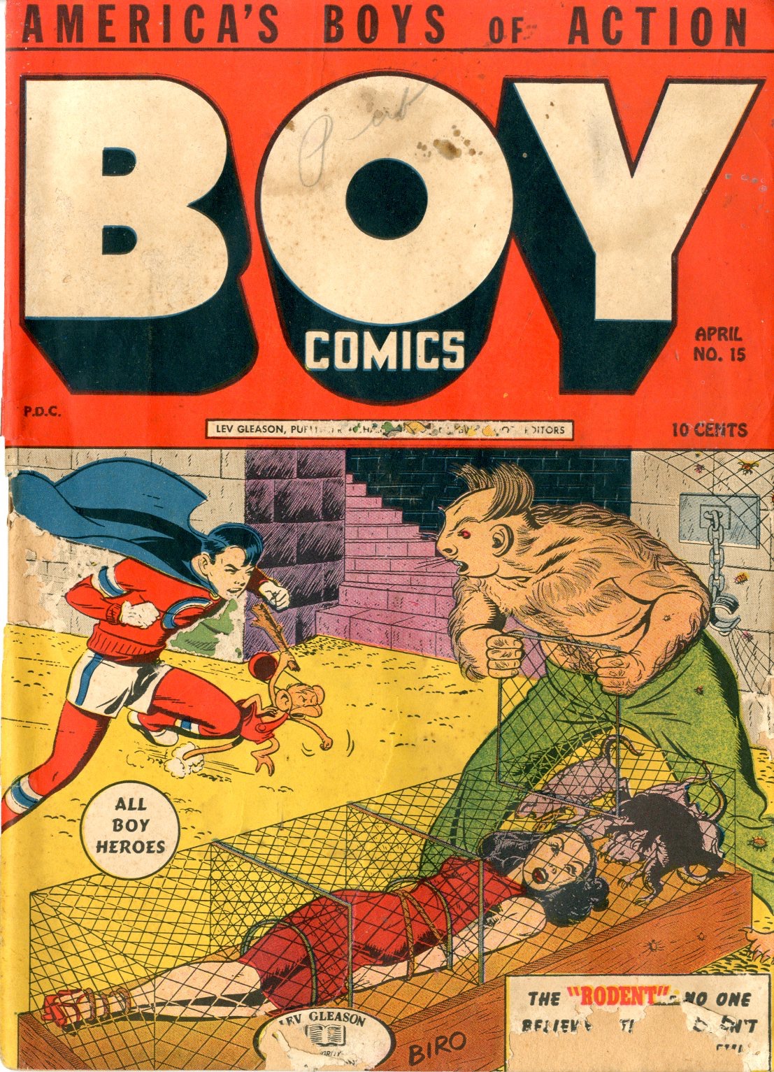 BOY COMICS / Issue #15 | Sold Details | Four Color Comics